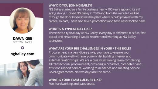 A Great Place To Work | Working With Us | NG Bailey