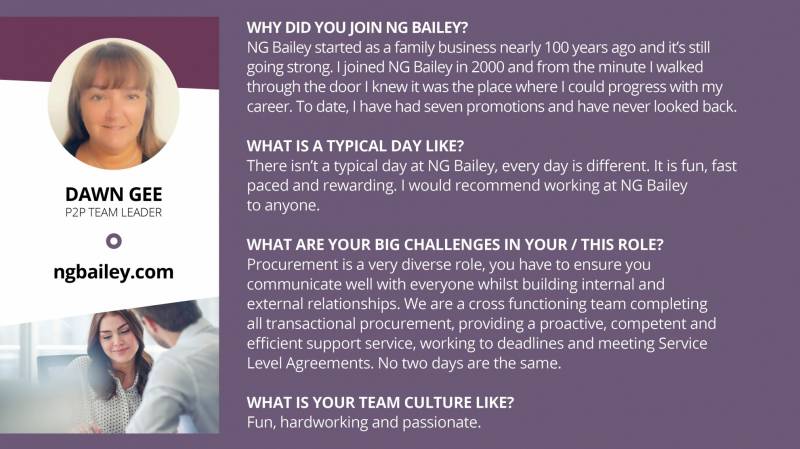 A Great Place To Work | Working With Us | NG Bailey